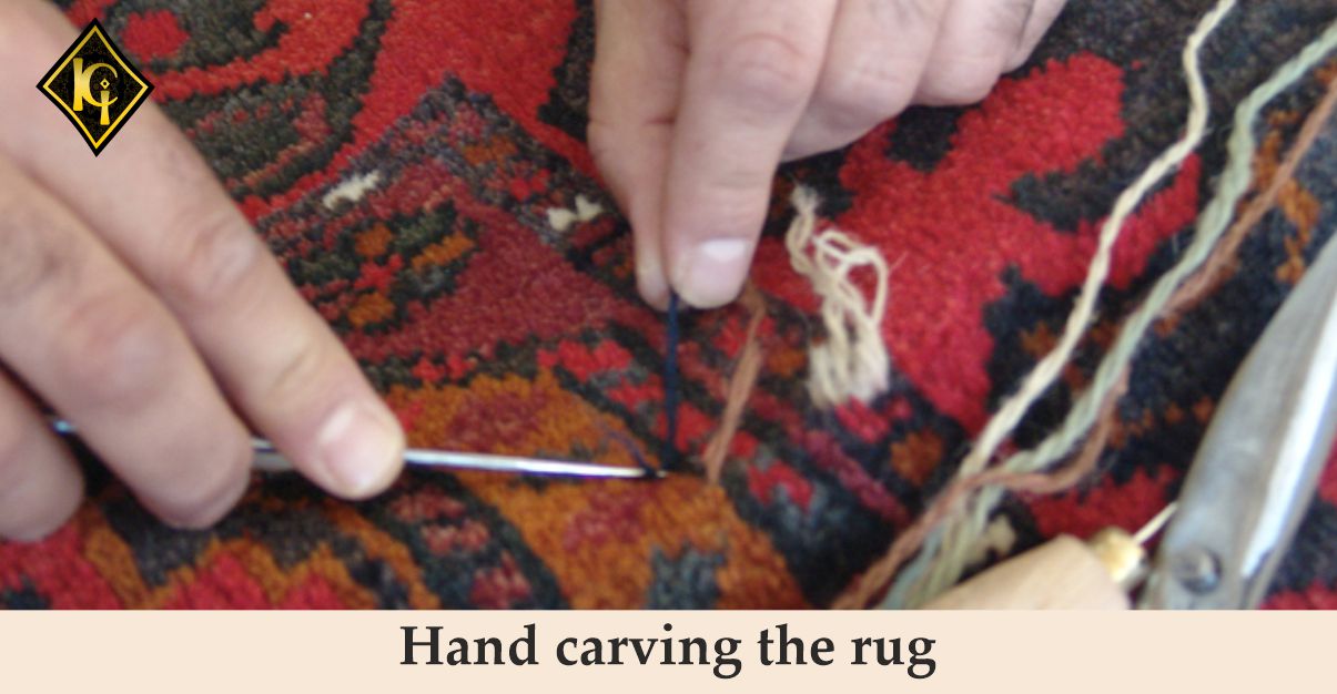 11 Stages to the Fine Crafting of a Hand-Knotted Silk Rug – Kalra ...